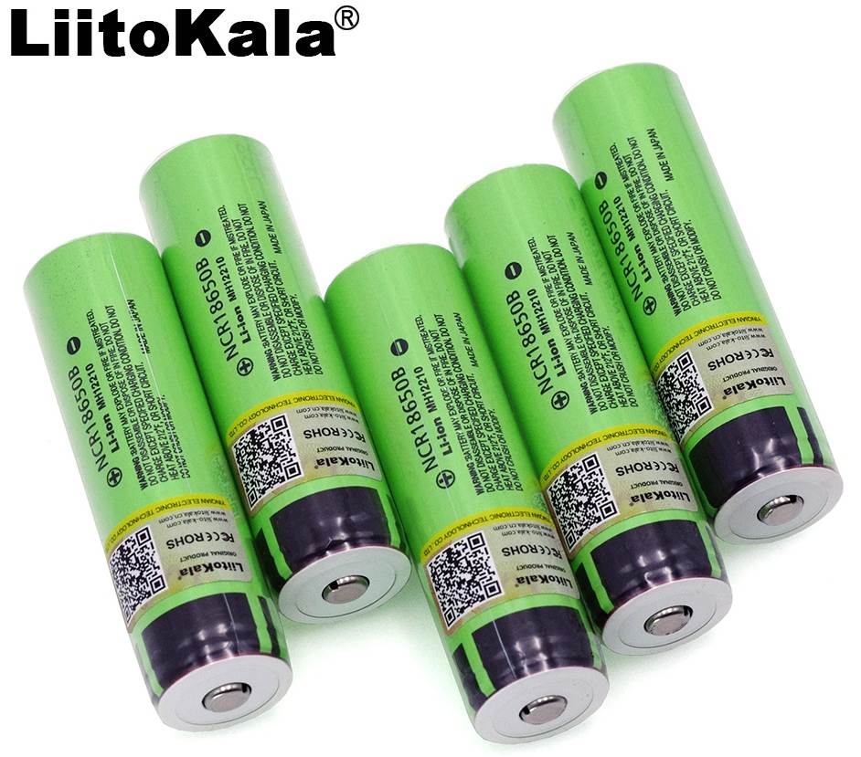 Аккумулятор LiitoKala NCR 18650 B Li-Ion 3.7 v 3400 mAh купить